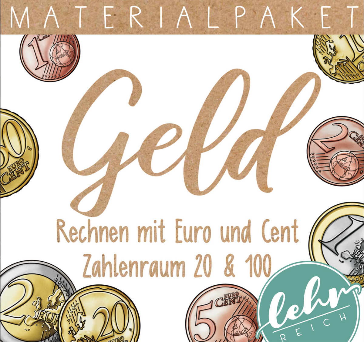 Euro Geld Bundle | Rechnen mit Euro und Cent für die 1. - 3. Klasse ...